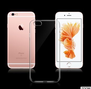 Transparent clear 3D Cell Phones Covers Cases Ultra Slim with Candy Color